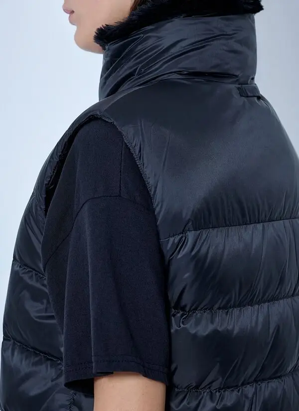 Max Mara Padded Vest With High Collar