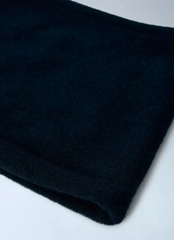RIER Natural Fleece Neck Warmer - Black