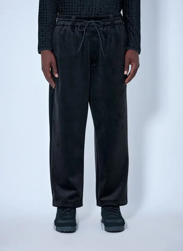 Y3 Satin Gradient 3-stripes Track Pants - Black