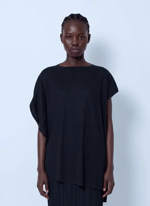 Issey Miyake A-poc Slice Shirt - Black