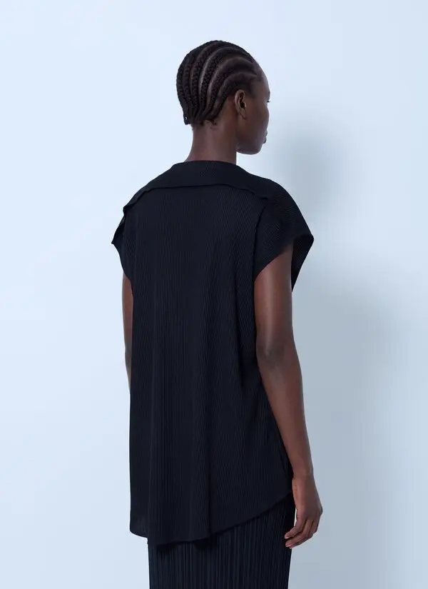 Issey Miyake A-poc Slice Shirt - Black