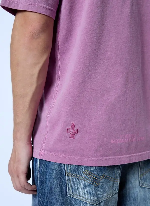 ACMH X LOVE INTERNATIONAL Logo Motif T-shirt