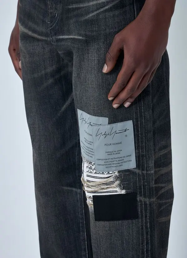 Yohji Yamamoto X Neighborhood Savage Denim Dp Basic Jeans