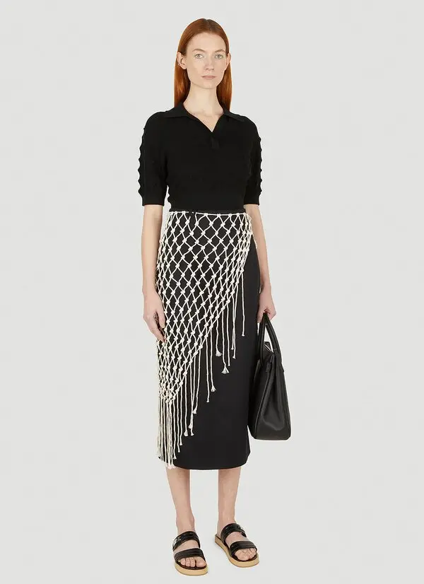 WYNN HAMLYN Macrame Skirt
