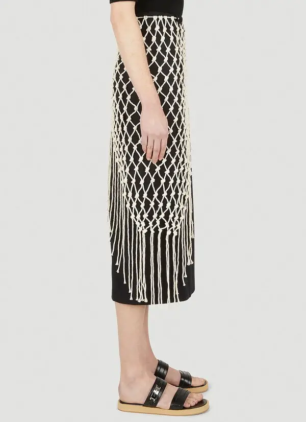 WYNN HAMLYN Macrame Skirt