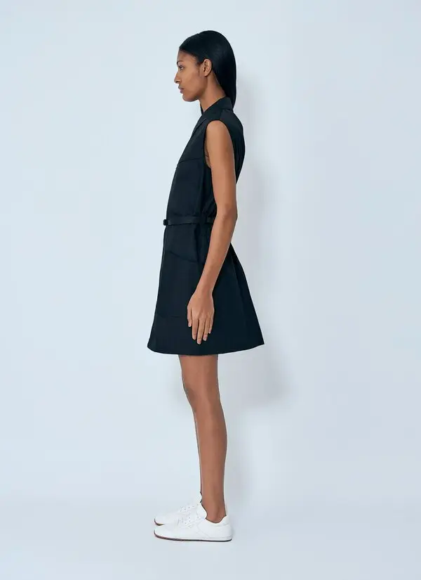 Prada Re-nylon Belted Mini Dress