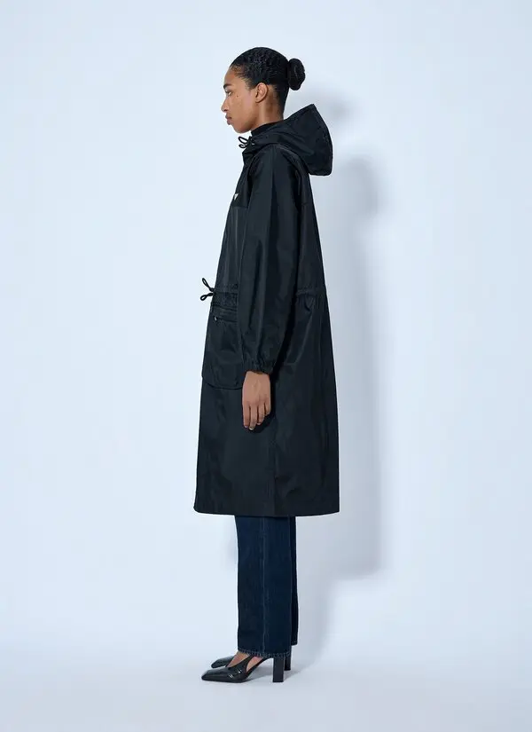 Prada Re-nylon Drawstring Coat