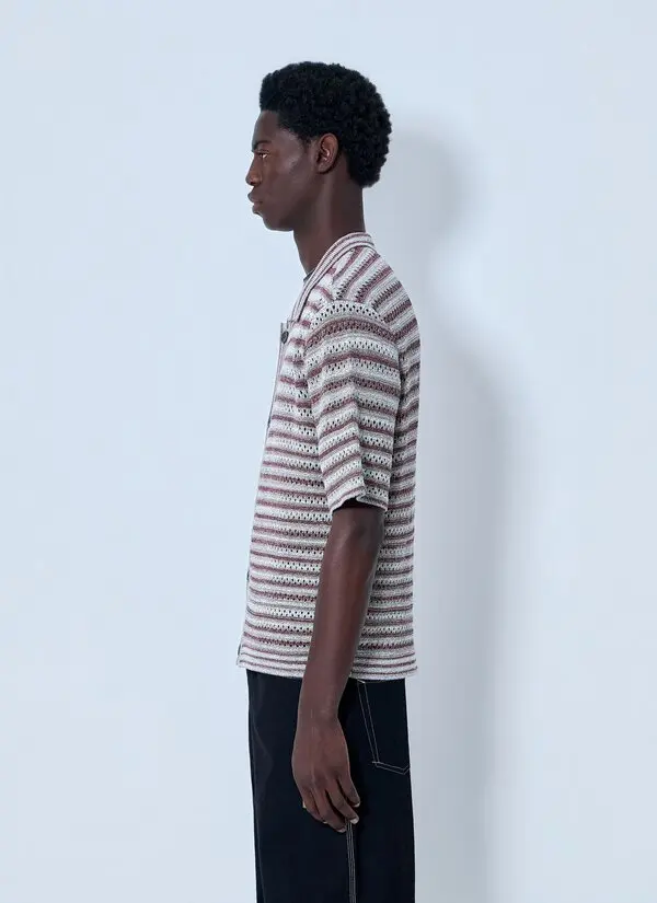 ACMH Button-front Knit Cardigan