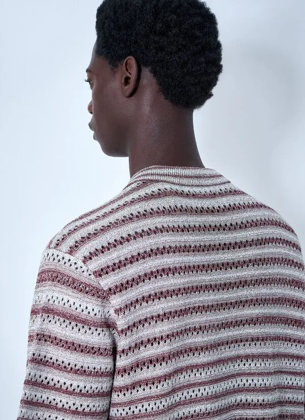 ACMH Button-front Knit Cardigan