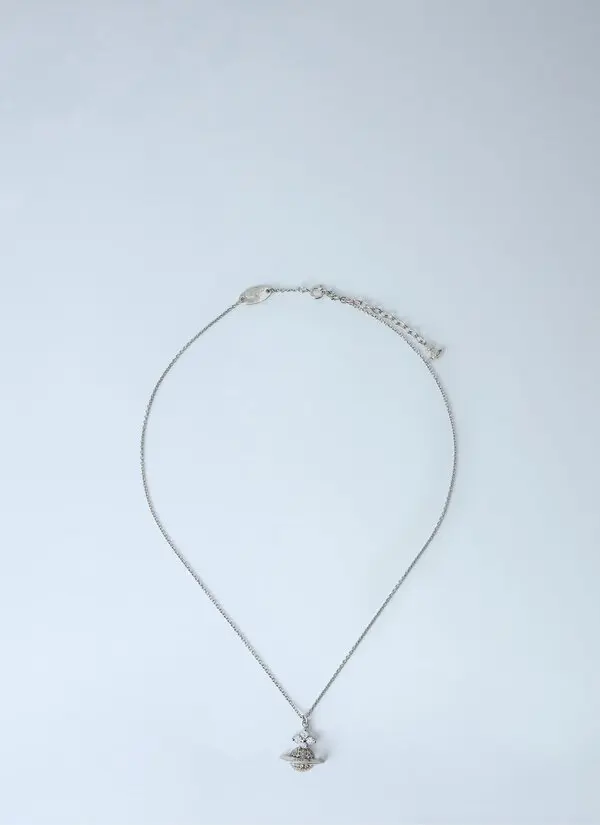 VIVIENNE WESTWOOD Tiziana Long Pendant - Silver