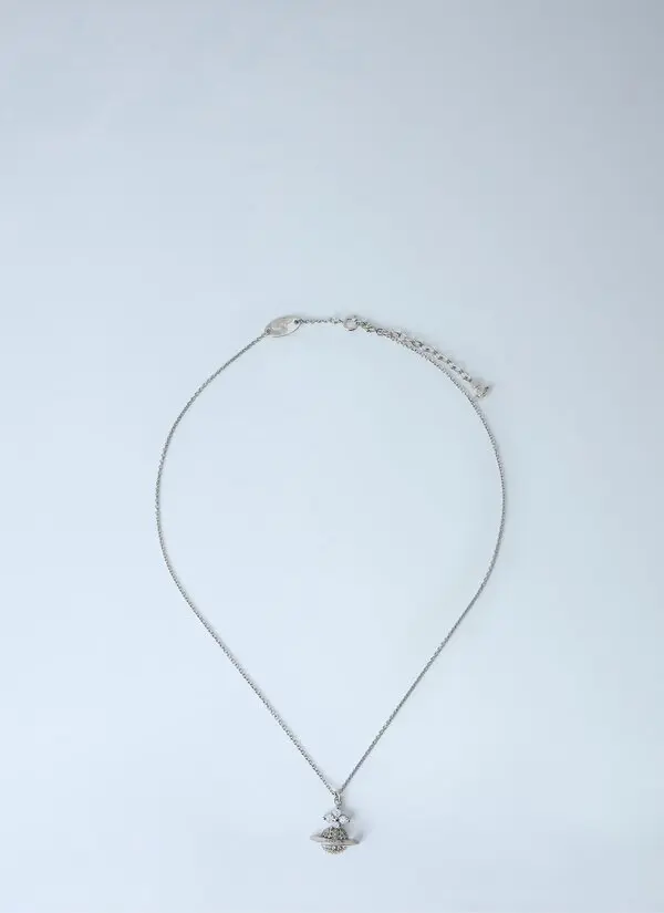 VIVIENNE WESTWOOD Tiziana Long Pendant - Silver