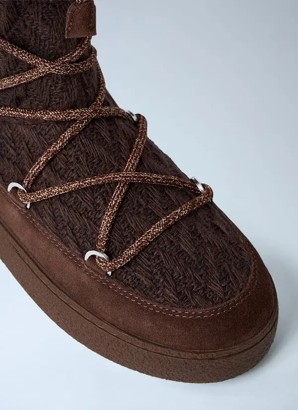 MOON BOOT X GUEST IN RESIDENCE Ltrack Low Knit Boots