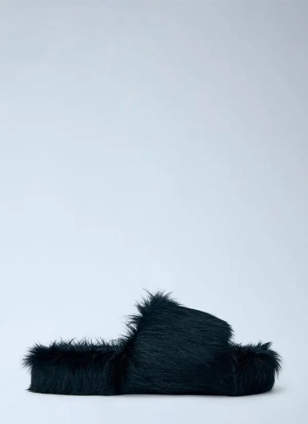 Rick Owens Chancla Slides - Black
