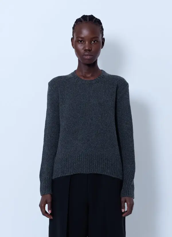 THE ROW Pato Cashmere Sweater - Grey