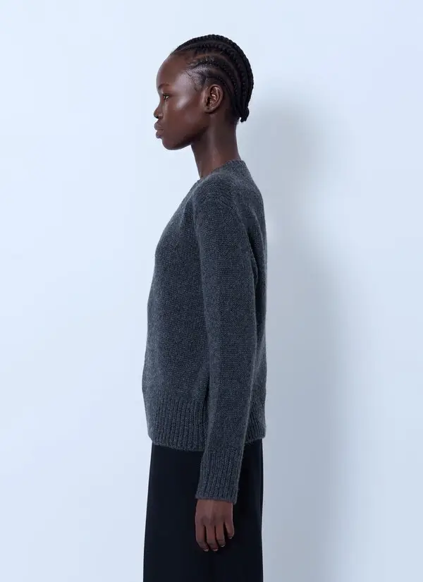 THE ROW Pato Cashmere Sweater - Grey