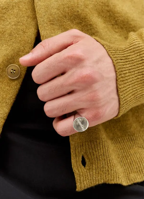 BLEUE BURNHAM Sunshine Signet Ring - Silver