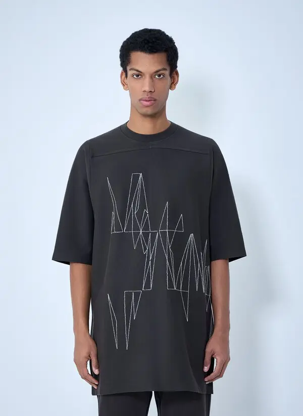 MONCLER + RICK OWENS Jumbo T-shirt - Grey