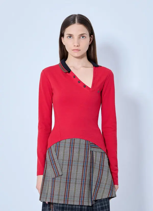 VIVIENNE WESTWOOD Glory Polo Shirt - Red