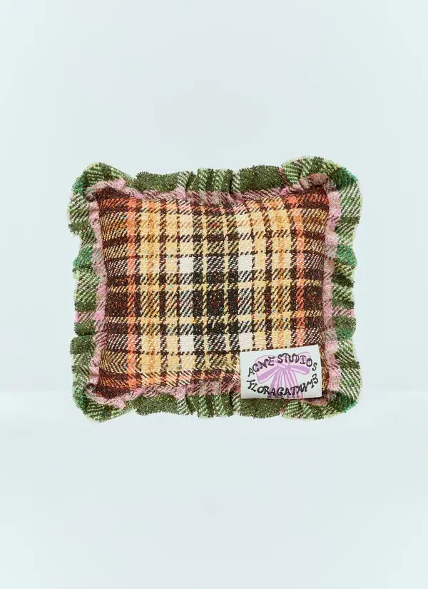 Acne Studios Plaid Cushion - Multicolour