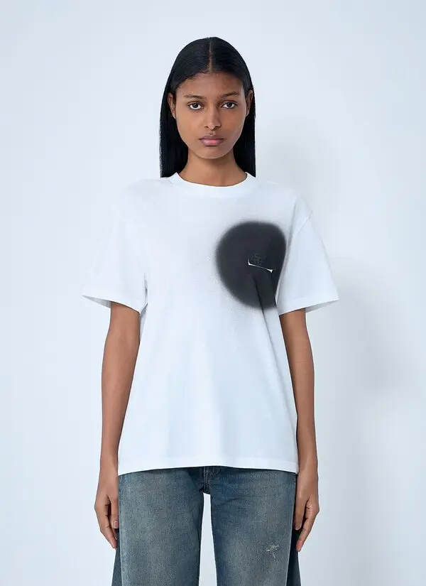 MAISON MARGIELA Logo Motif T-shirt - White