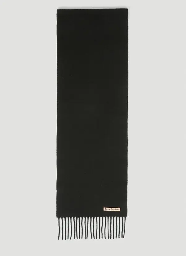 Acne Studios Narrow Scarf - Black