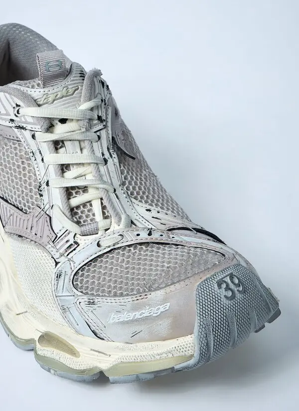Balenciaga Stapler Sneakers - Beige
