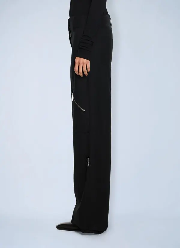 Off-White Gabardine Cargo Pants