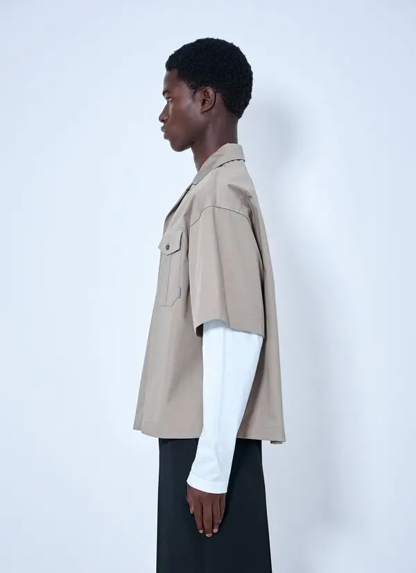 Balenciaga Short-sleeve Button-down Shirt