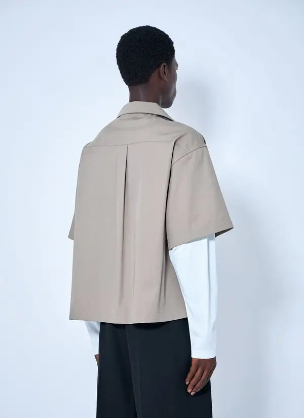 Balenciaga Short-sleeve Button-down Shirt