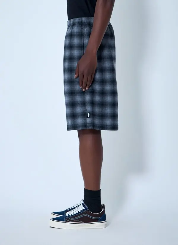 StÜssy Checked Elasticated Waist Shorts