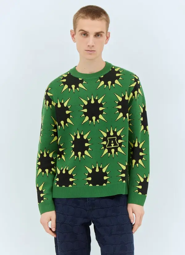 AWAKE NY Spike Sweater - Green