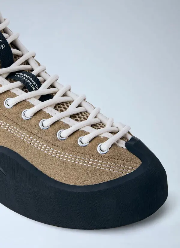 VILLAGE PM High-top Canvas Sneakers