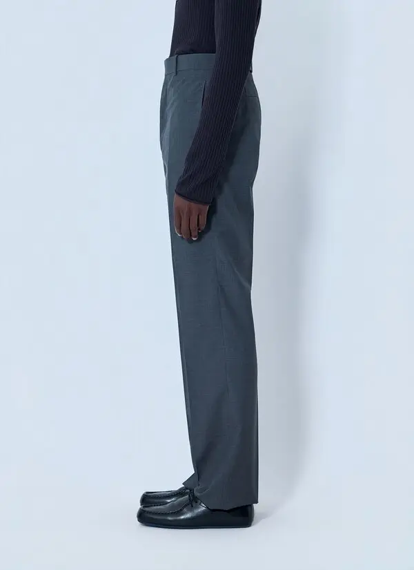 JIL SANDER Tailored Wool-blend Trousers
