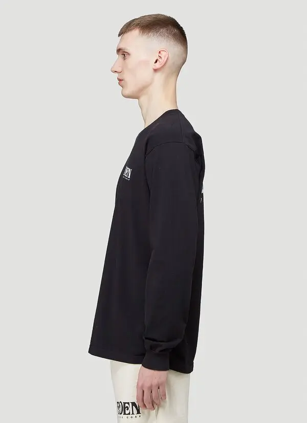 EDEN POWER CORP Logo Recycled Long-sleeved T-shirt