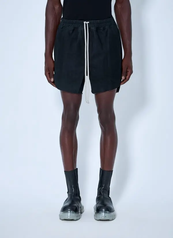 Rick Owens Drawstring Shorts - Black
