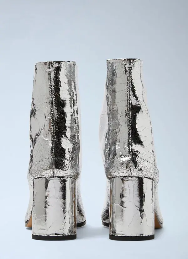 MAISON MARGIELA Metallic Tabi H80 Boots