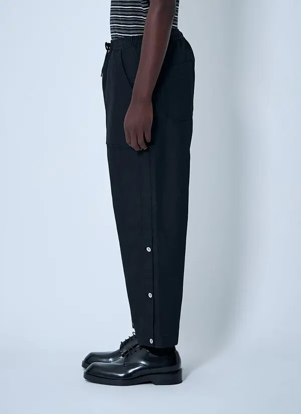 Comme Des Garçons Wool-and-linen Pants