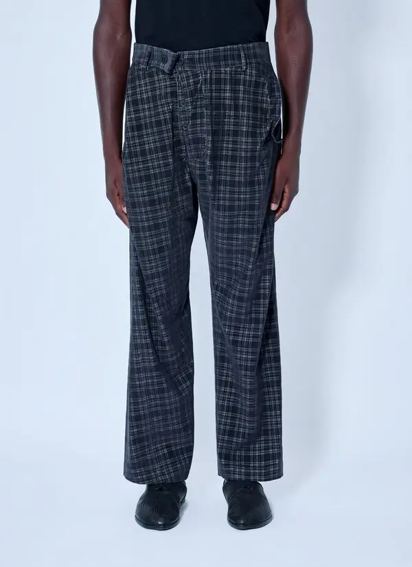 VIVIENNE WESTWOOD Straight Drunken Trousers - Grey