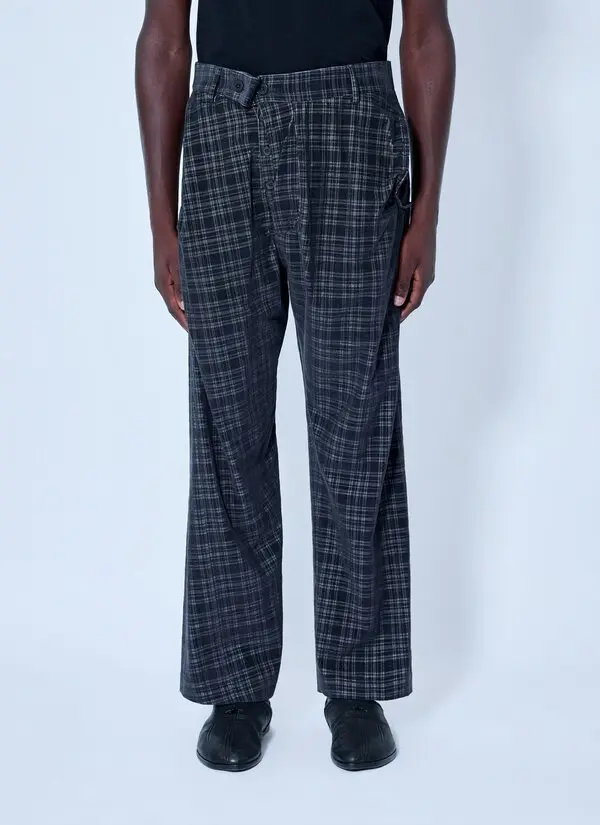 VIVIENNE WESTWOOD Straight Drunken Trousers - Grey