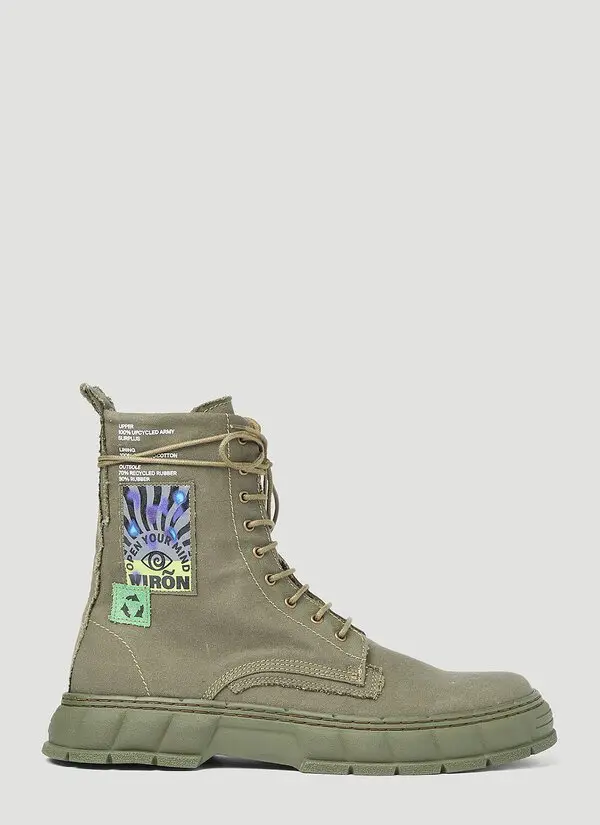 VIRON 1992 Upcycled Canvas Boots