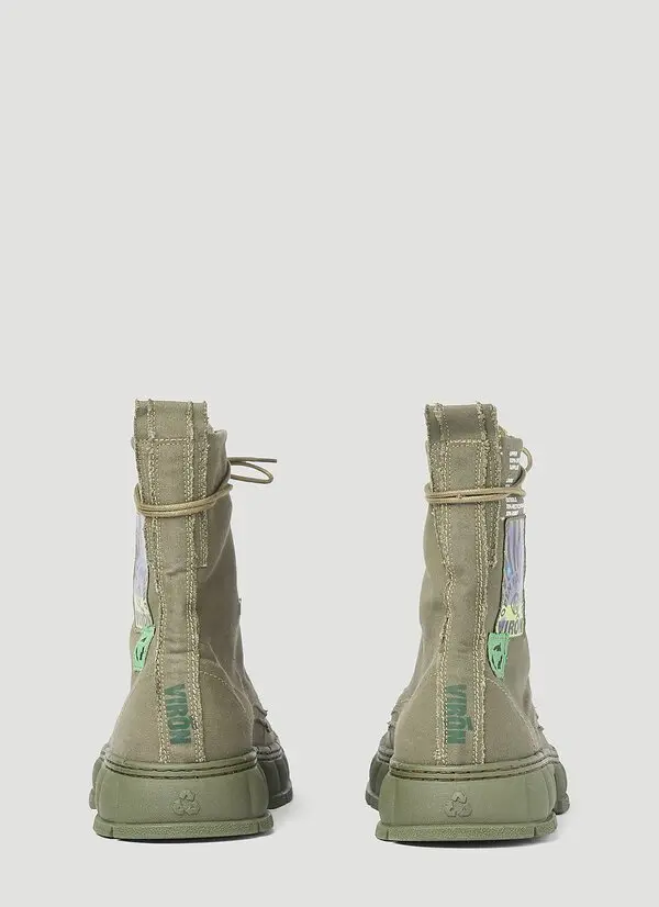 VIRON 1992 Upcycled Canvas Boots
