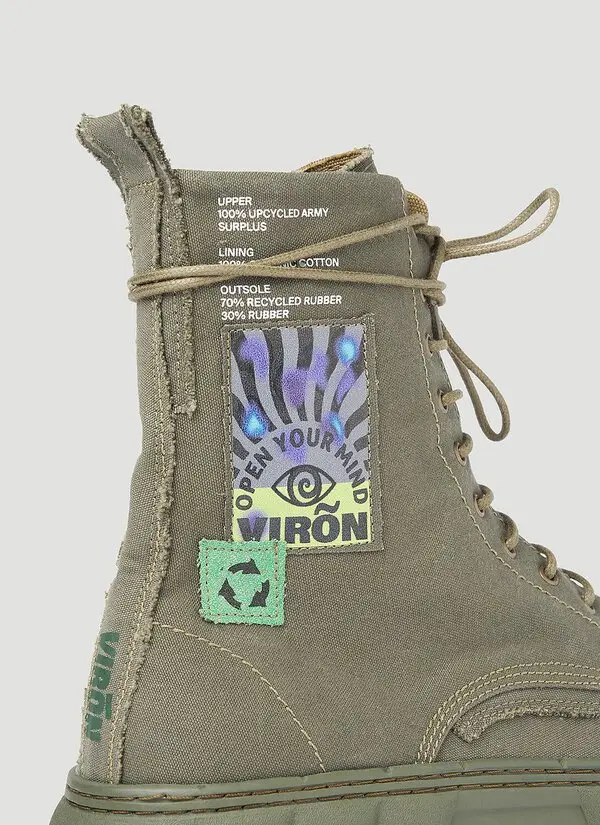 VIRON 1992 Upcycled Canvas Boots