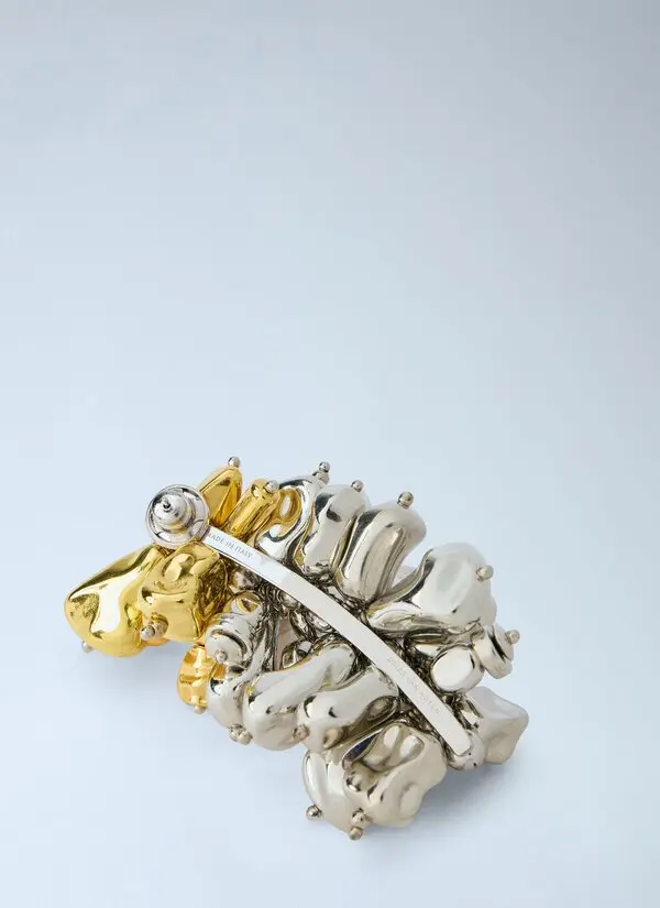 Dries Van Noten Sculptural Metal Earrings