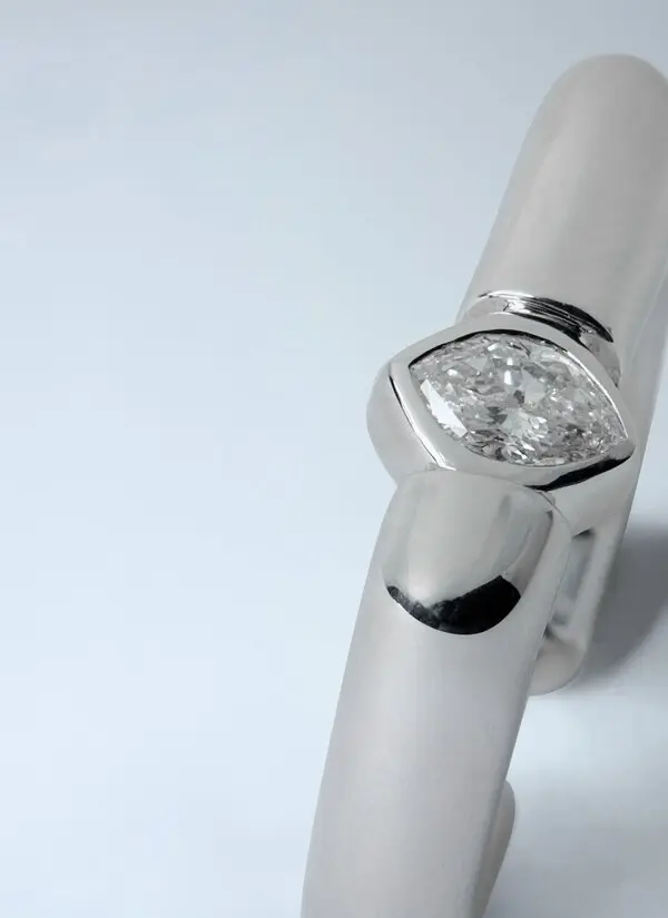 Tom Wood Diamond Frame Ear Cuff