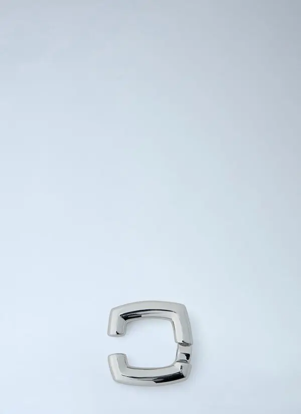 Tom Wood Diamond Frame Ear Cuff - Silver