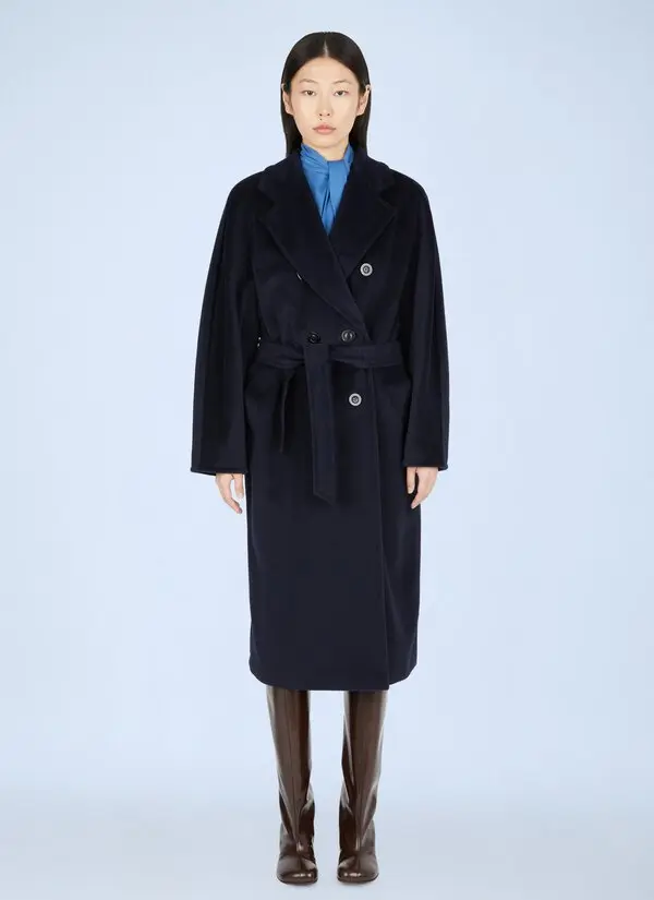 Max Mara Madame 101801 Coat - Navy