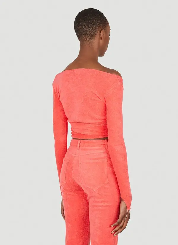 MAISIE WILEN Dramady Top - Orange