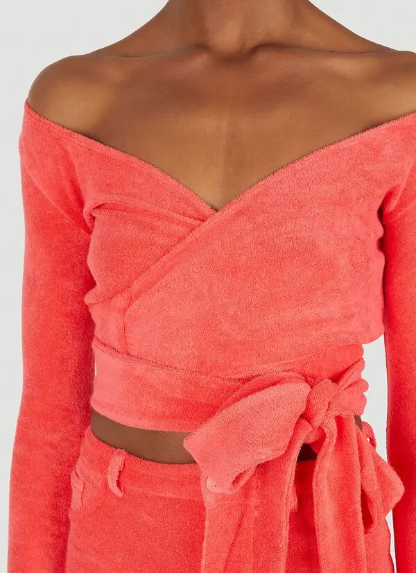 MAISIE WILEN Dramady Top - Orange