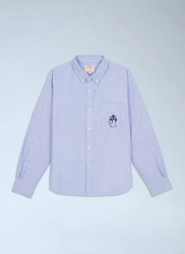 BRAIN DEAD X BROOKS BROTHERS California Oxford Button Up Shirt