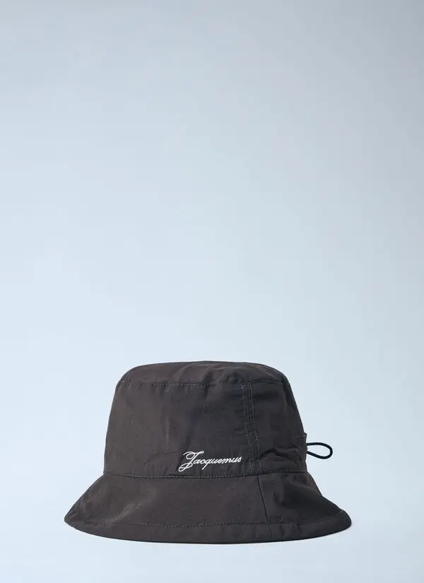 Jacquemus Le Bob Baluchon Bucket Hat - Brown